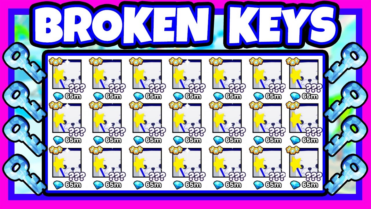 🔑 CRYSTAL KEYS ARE Officially BROKEN FAST Huge Pets | Crystal Chest ...