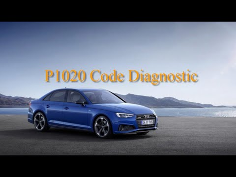 How To Fix: P1020 code diagnostic (Audi A4) - YouTube