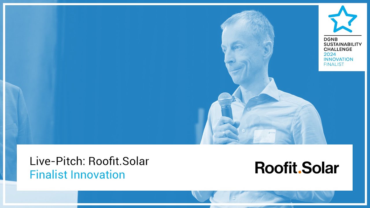 Roofit.Solar: Finalist Innovation | DGNB Sustainability Challenge 2024 - YouTube