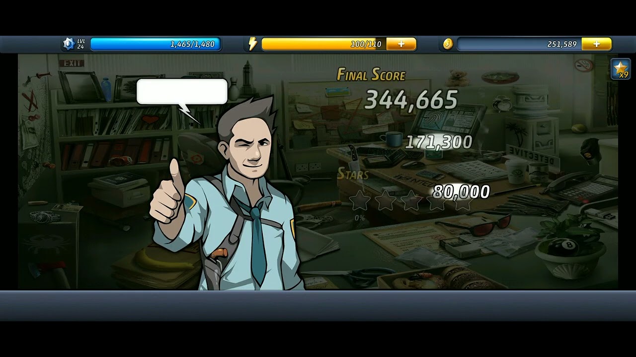 Criminal Case Game level up - YouTube