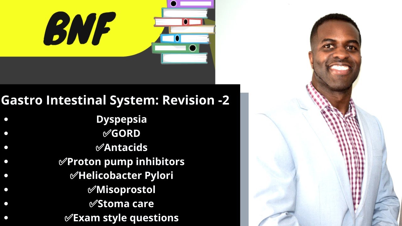 Gastro Intestinal System (GPhC Exam Revision)-2 - YouTube