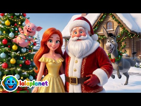 LaLaPlanet - Moș Crăciun 🎅✨ Cântecel de iarnă pentru copii 👶🏼❤️ cu Olivia Addams & Acoustic Boyz 🎁🎄