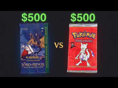 $500 MTG Pack vs $500 Pokémon Pack