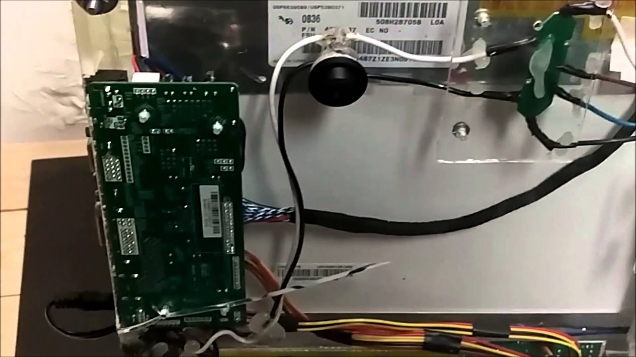 mobile lcd build - YouTube