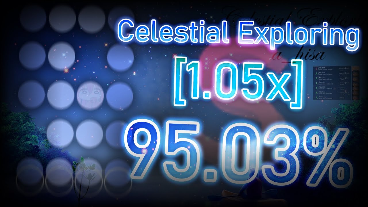 osu!mania - Celestial Exploring 1.05x 95.03% - YouTube