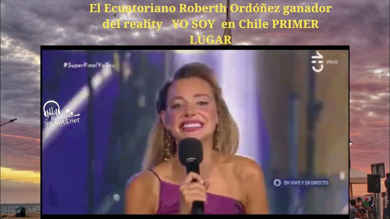 CAMILO SESTO ROBERTH ORDOÑEZ GANADOR EN EL REALITY “YO SOY “-CHILE - YouTube