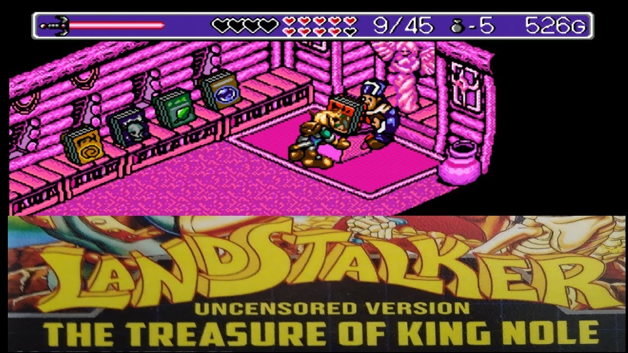 Landstalker The Treasure of King Nole part 5 Sega Mega Drive - YouTube