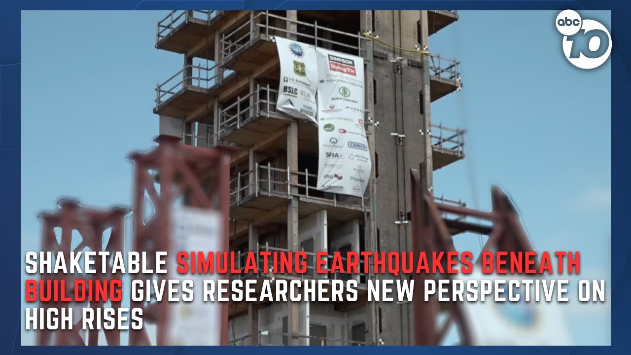 UCSD tests tallest building on top of earthquake simulator - YouTube
