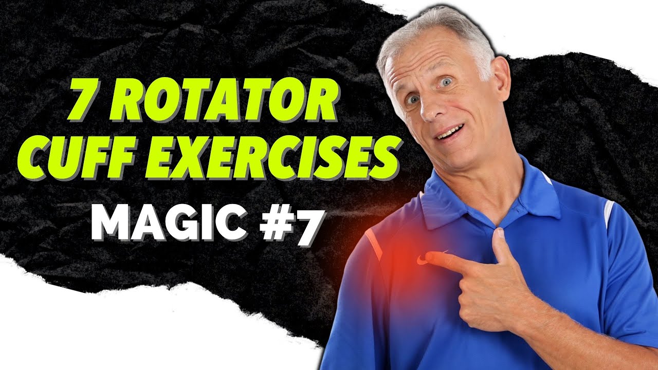 7 Rotator Cuff Exercises For Pain Relief (Non-Surgery Rehab) (Giveaway ...