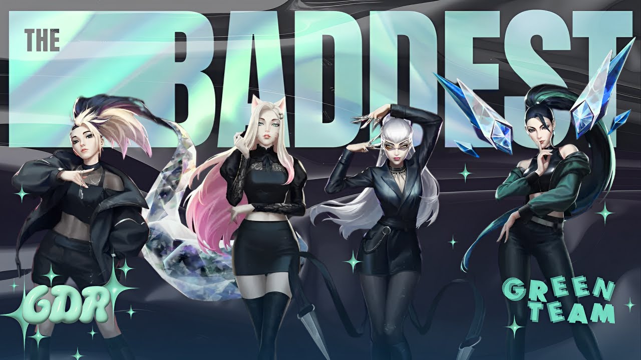 K/DA - THE BADDEST [COVER]⎢GREEN TEAM #GDR1STAUDITION - YouTube