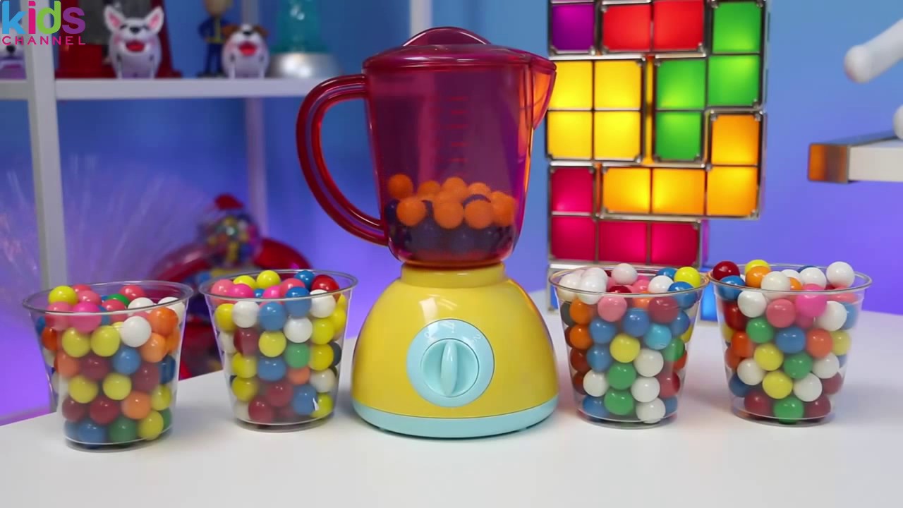 Gumball Color Blender LEARN COLORS with Pretend Gum Ball Color Blending ...