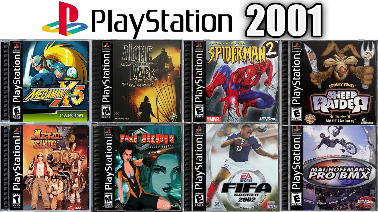 Top 20 PS1 Games of 2001 - YouTube