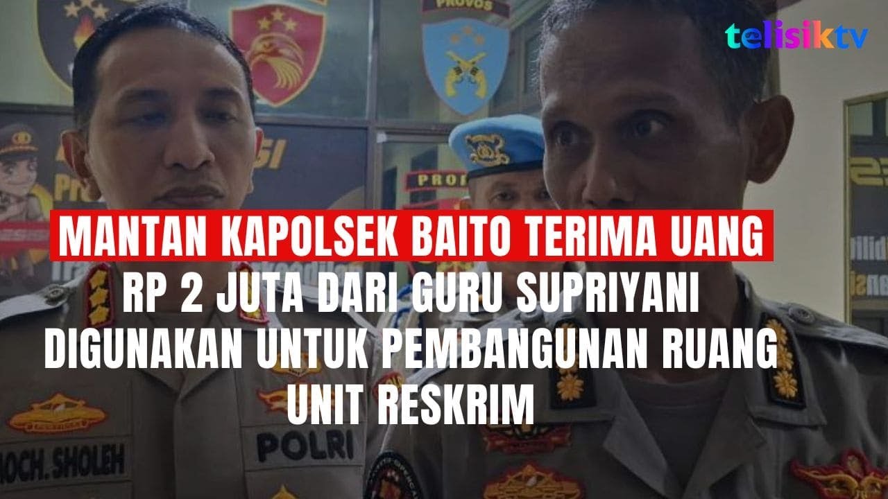 Terima Rp 2 Juta dari Guru Supriyani, Mantan Kapolsek dan Kanit Reskrim ...