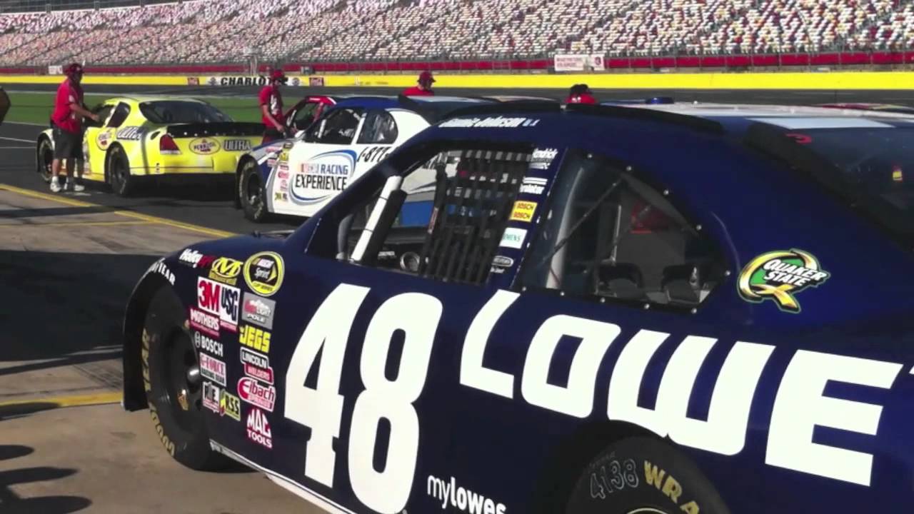 Donald's NASCAR Experience - YouTube