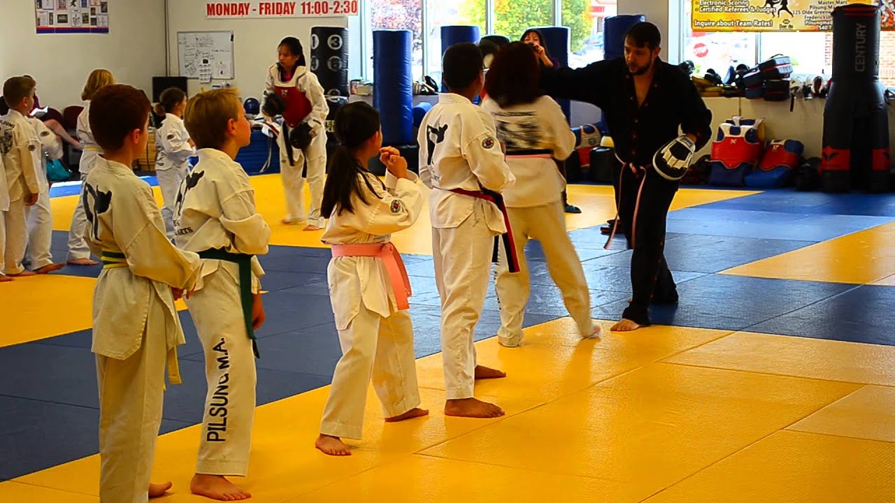 hand blocks and punches - YouTube