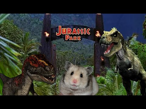 In Jurassic Park the dinosaurs want to eat the hamster