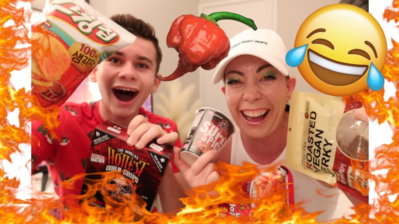 One chip CHALLENGE! 🌶 🤣 - YouTube