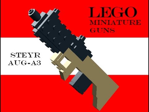 LEGO Miniature Guns: AUG-A3 Assault Rifle - YouTube