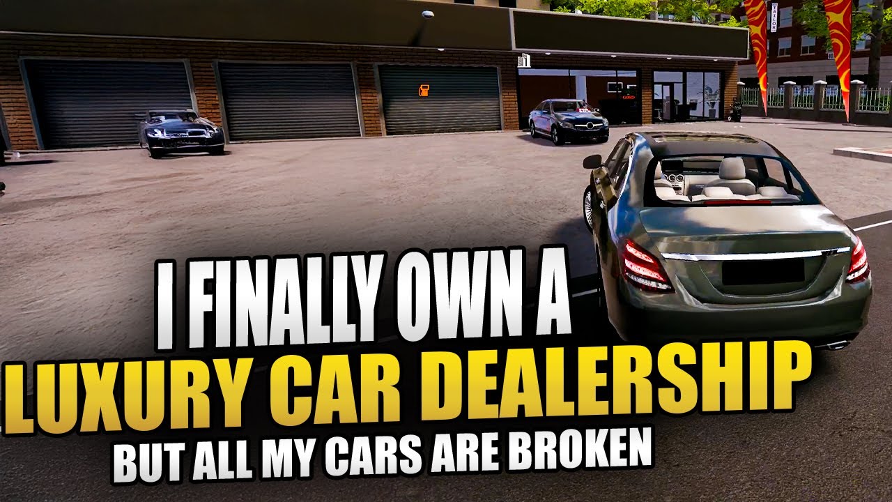 I'M A CAR DEALER NOW! (Car Shop Simulator 2 Gameplay) - YouTube