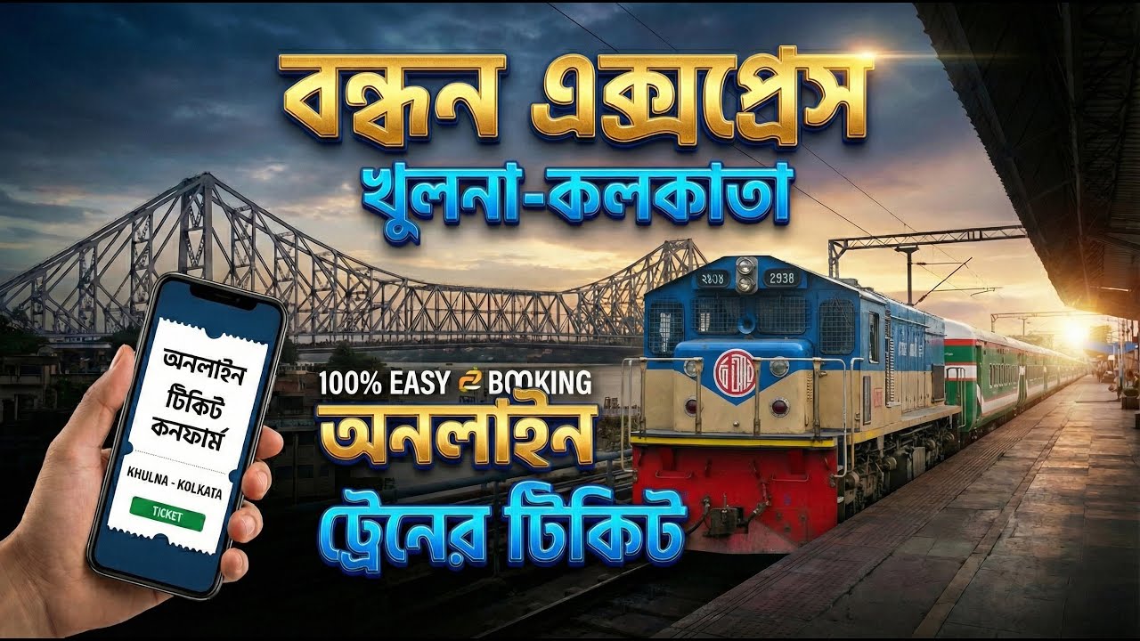 Bandhan Express Khulna - Kolkata Online train ticket -খুলনা কলকাতা ...