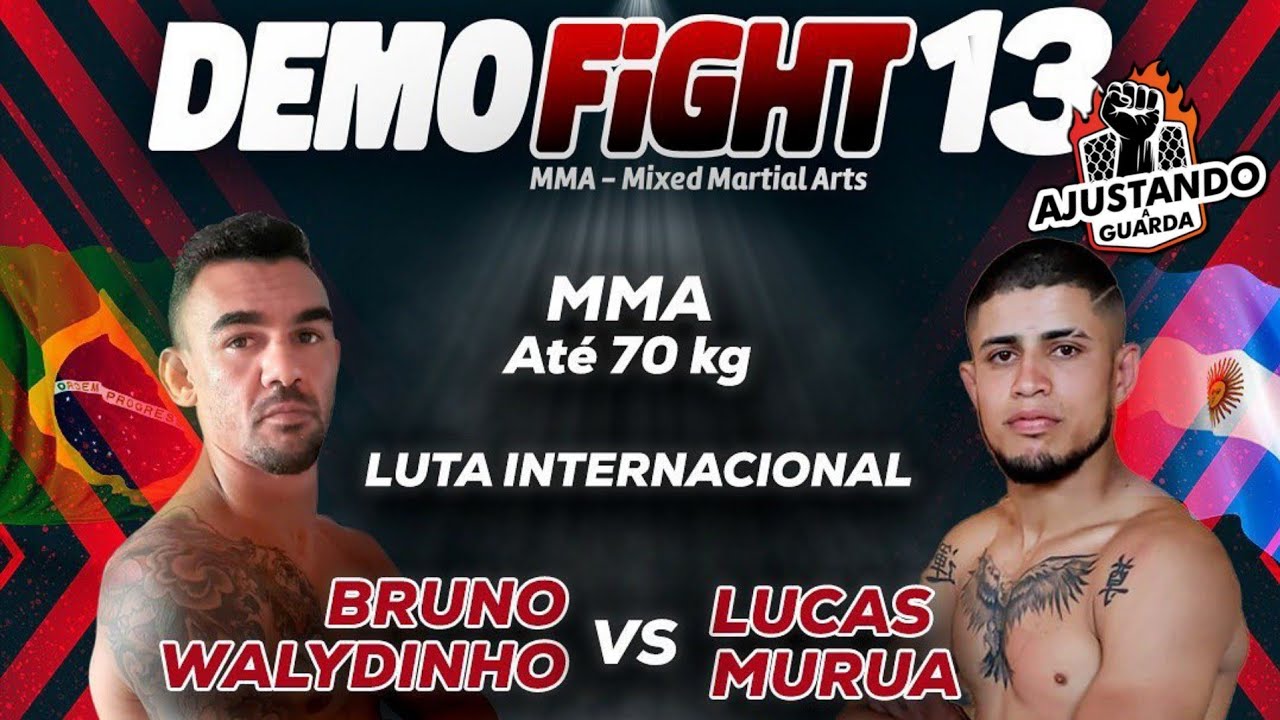DEMO FIGHT 13 - BRUNO WALYDINHO VS LUCAS MURUA (LUTA 13) - YouTube