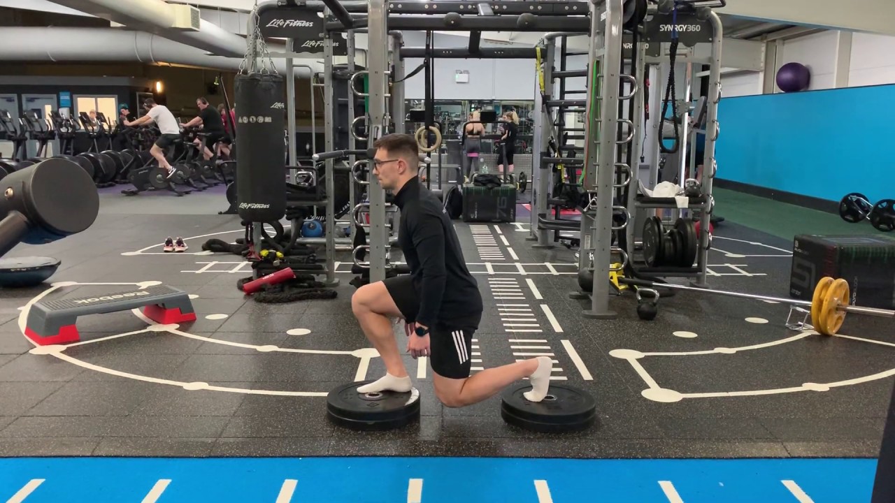 Deficit Split Squat - YouTube