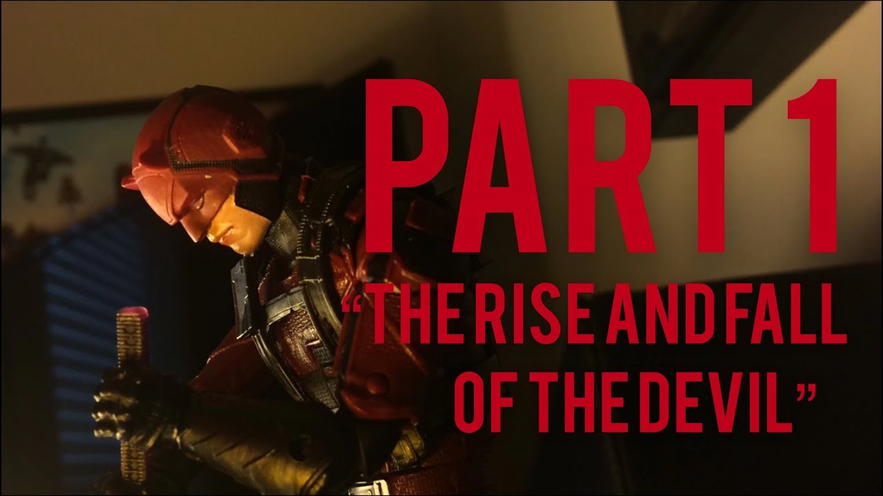 Daredevil part 1 "the Fall and Rise of the devil"stop-motion film ...