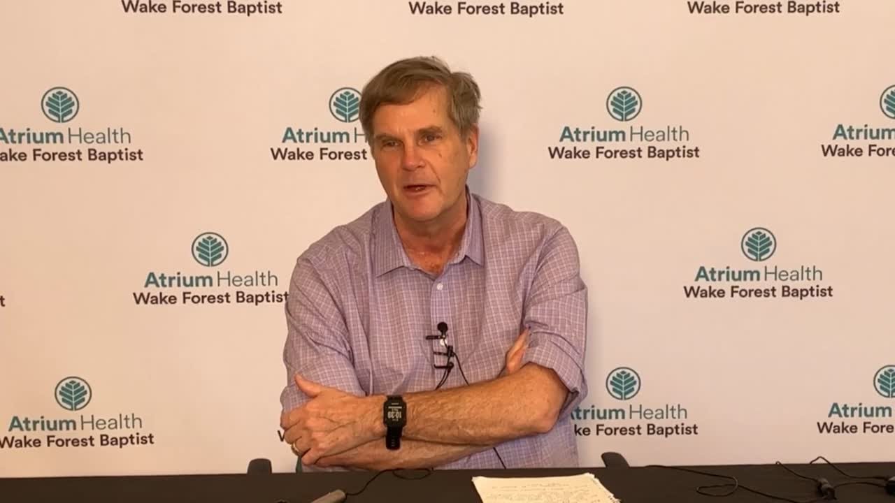 Dr. Christopher Ohl discusses COVID-19 projections 1-5-23 - YouTube