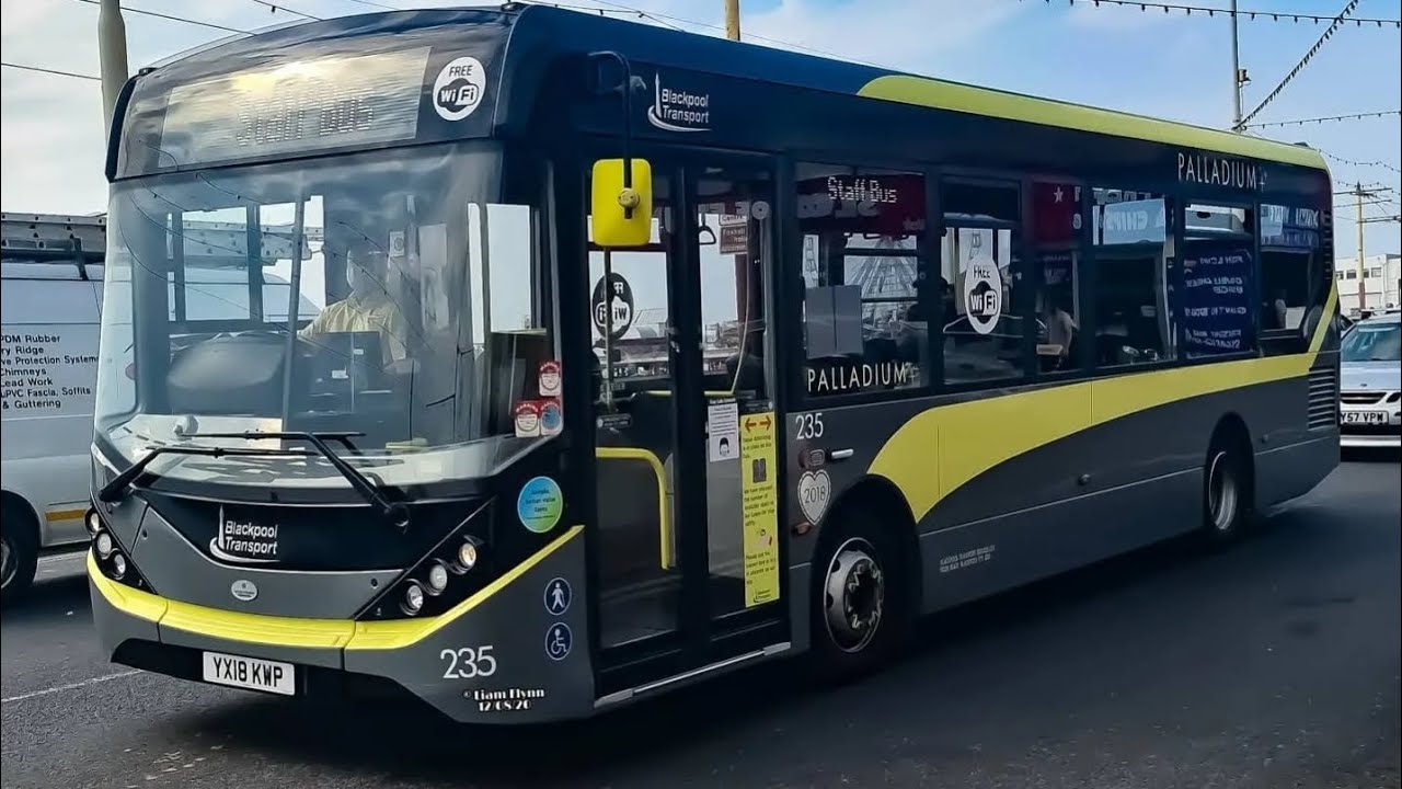 Blackpool Transport Alexander Dennis Enviro 200 MMC Mini 235 - YX18 KWP ...