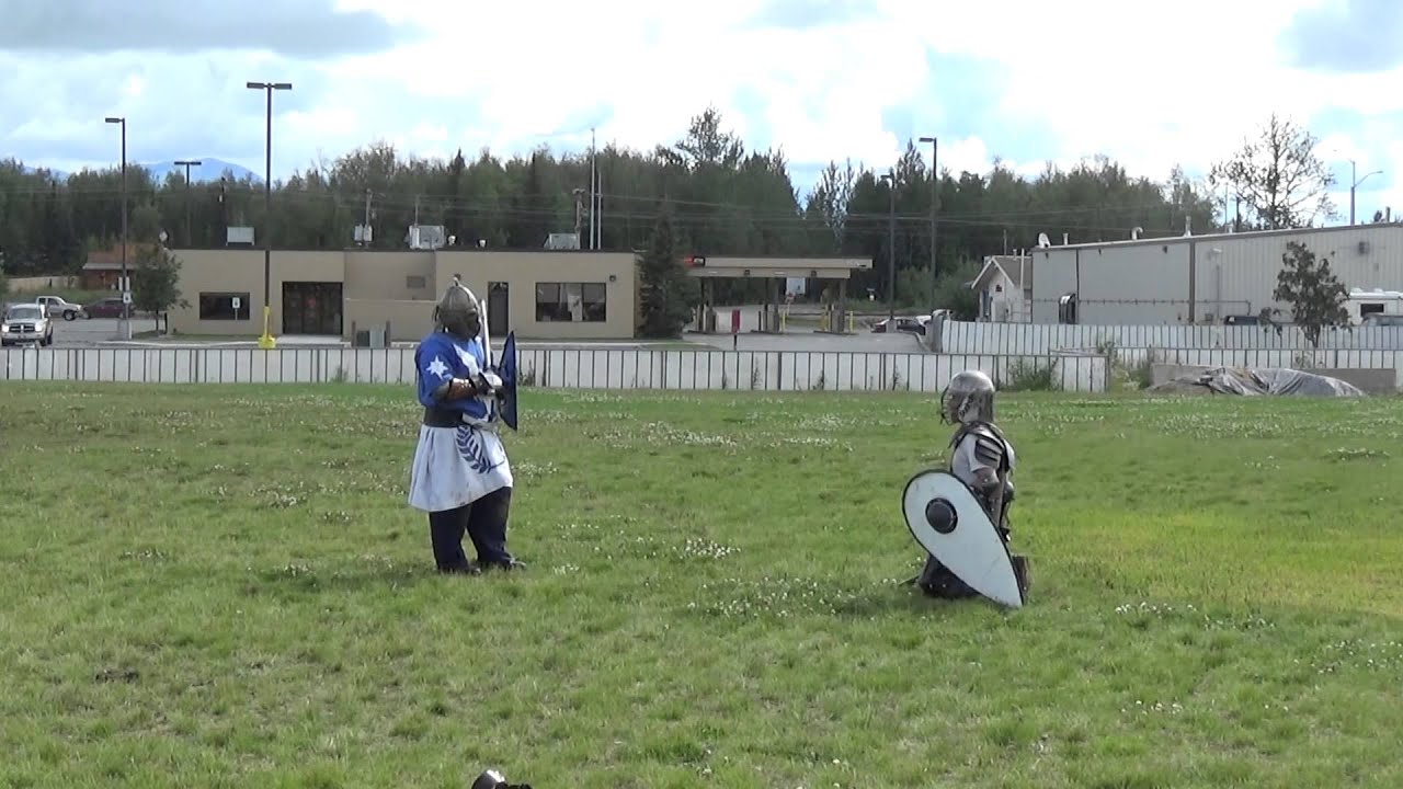 Part 7 of 7 Oertha 7-26-14 Selviergard SCA Heavy Sword Fighter Practice ...