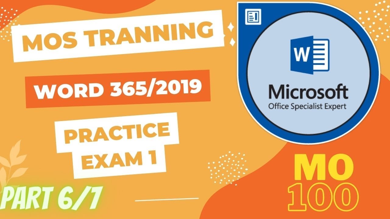 Word Associate 2019 Practice Exam 1 Training Part 6 of 7 - YouTube