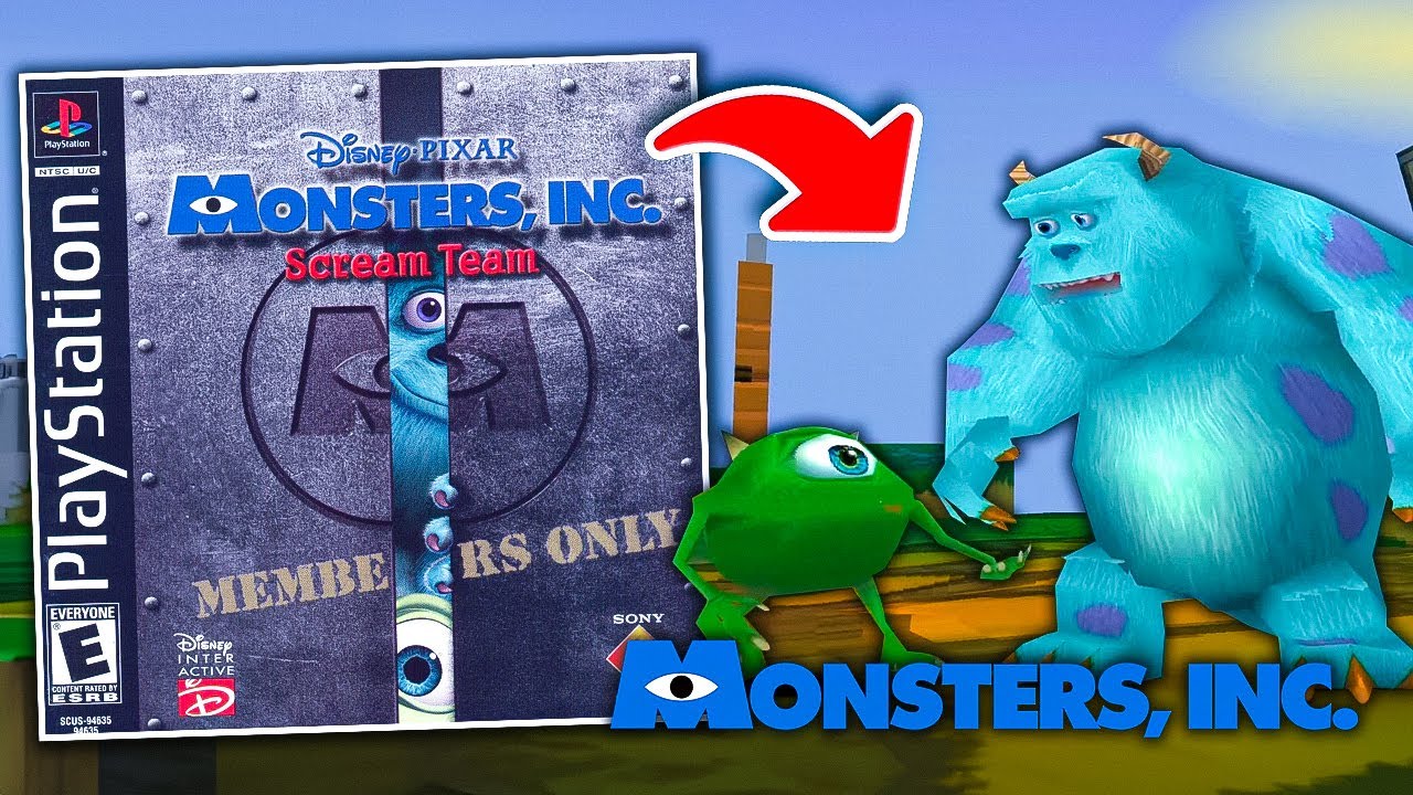 ¡Monsters, Inc. para PS1! 🏆 - YouTube