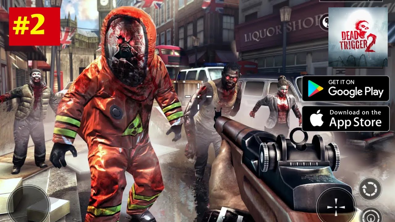 Dead Trigger part 2 gameplay walkthrough (Android, iOS) #deadtarget2 #zombiegamesandroid #gaming ...