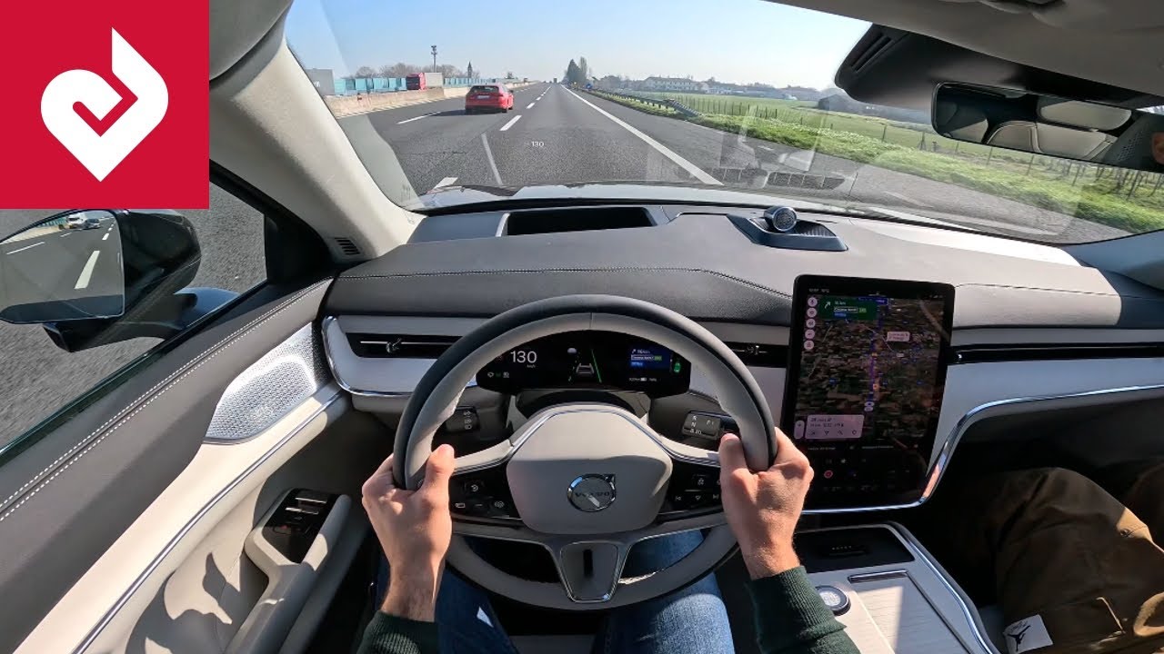 POV Volvo EX90 | Walkaround, Trunk, Interior, Driving, City Driving ...