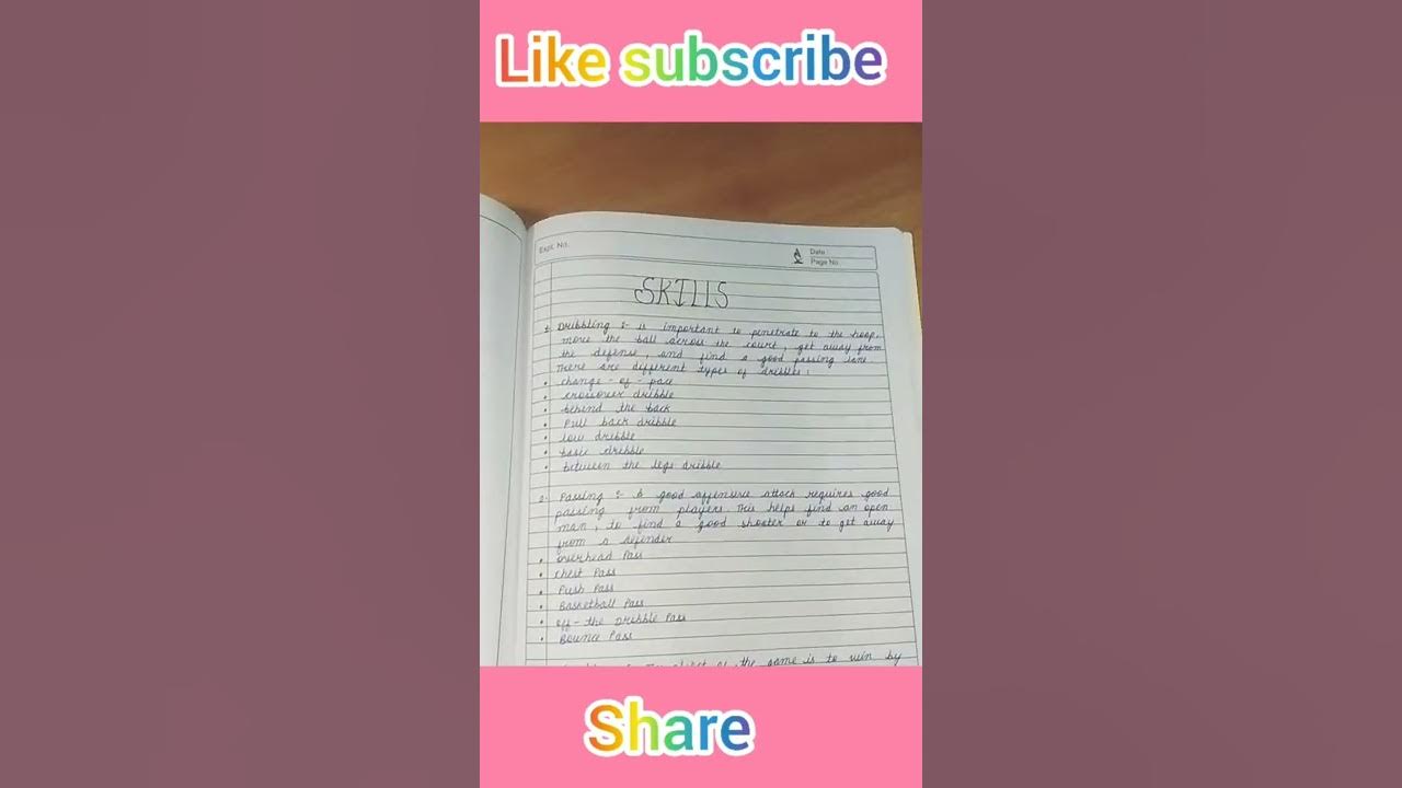 physical education practical file class 11 term 1 - YouTube