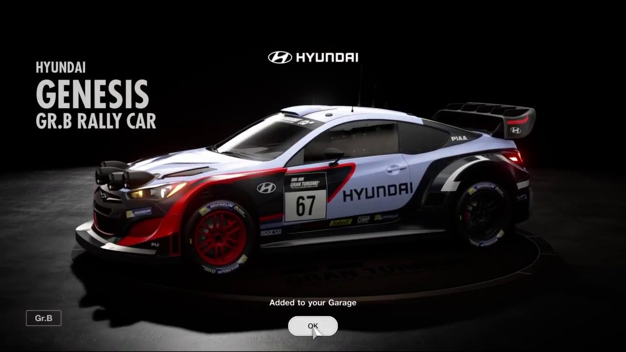 Gran Turismo Sport Hyundai Genesis GR.B Rally Car - YouTube