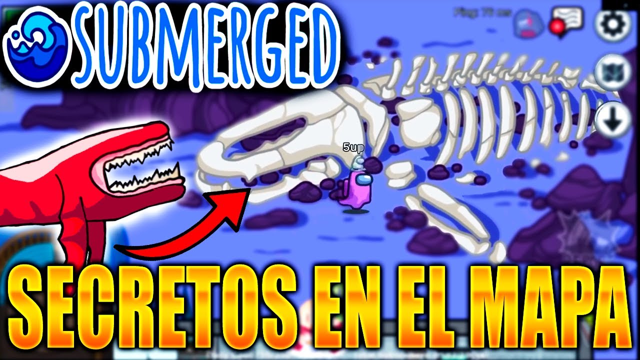 Among Us *Submerged* SECRETOS DEL NUEVO MAPA (El exterior del nuevo ...