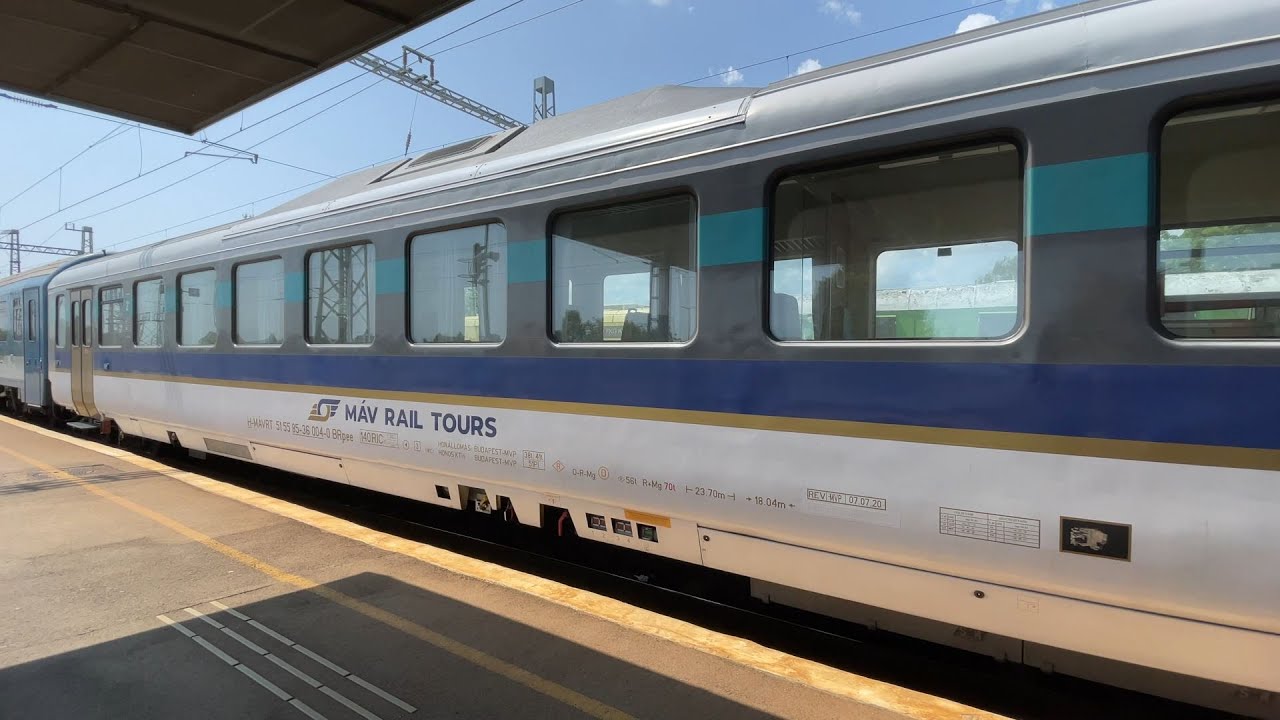 MÁV Rail Tours vasúti kocsi bemutató/railway carriage review. (4k ...