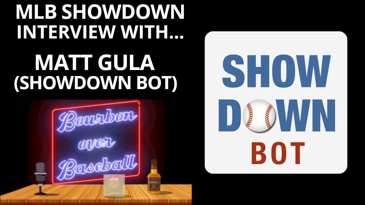 MLB Showdown Interview - Matt Gula (Showdown Bot) - YouTube