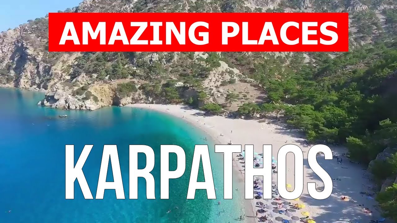 Karpathos island, Greece | Beach, vacation, tourism, landscapes | Video ...