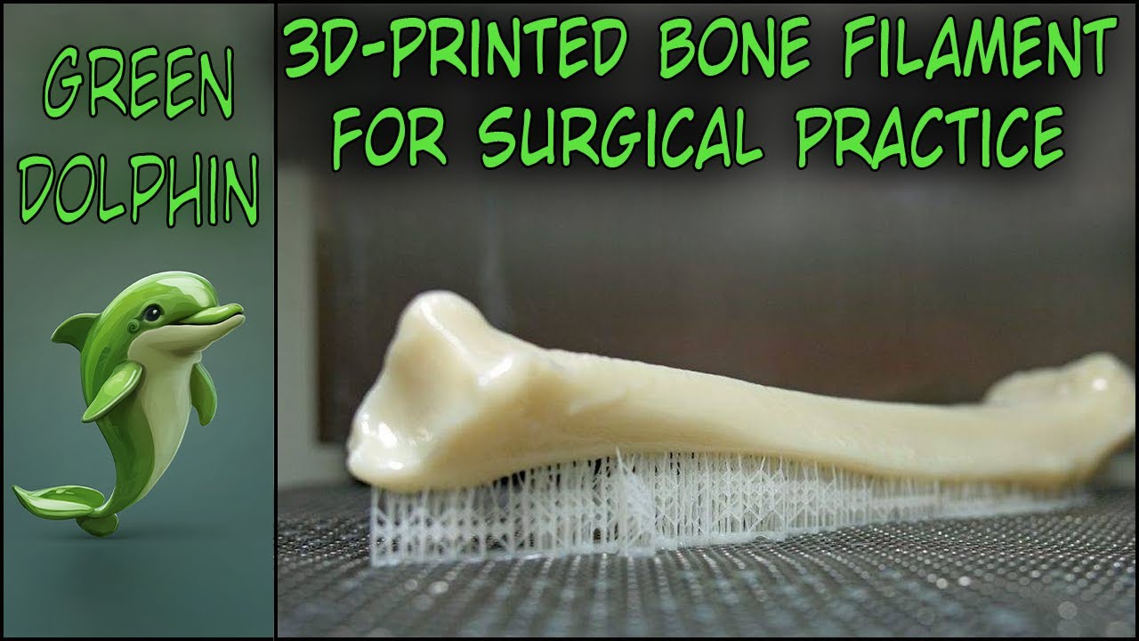 3D Printed Bone Filament for Surgical Practice - YouTube