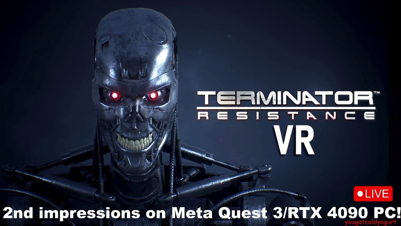 Terminator: Resistance VR? Giving this a 2nd Chance on the UEVR Mod ...