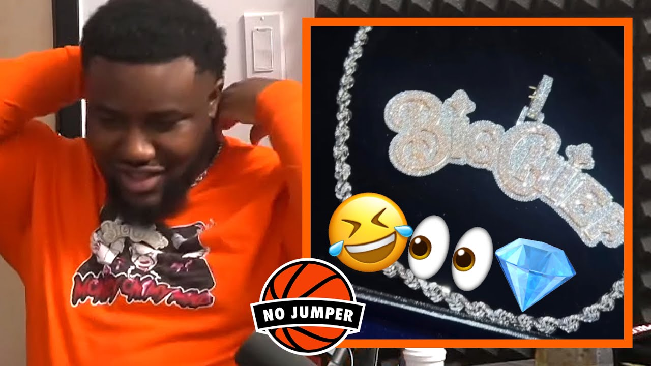 Flakko Tries On AD's Big Chief Chain - YouTube