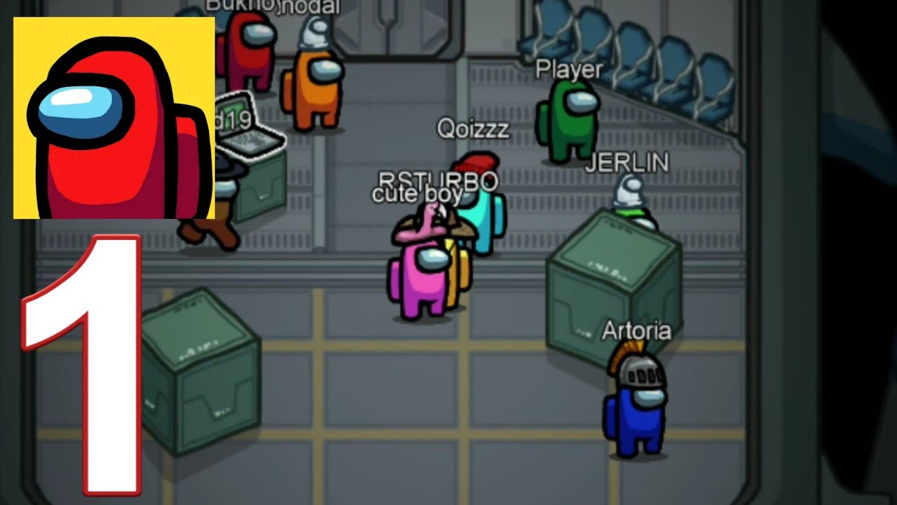 Among Us - Gameplay Walkthrough part 1 - Online play (iOS, Android ...