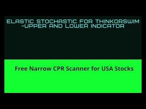 The Perfect Leading Indicator | Elastic Stochastic for ThinkorSwim -Upper and Lower indicator ...