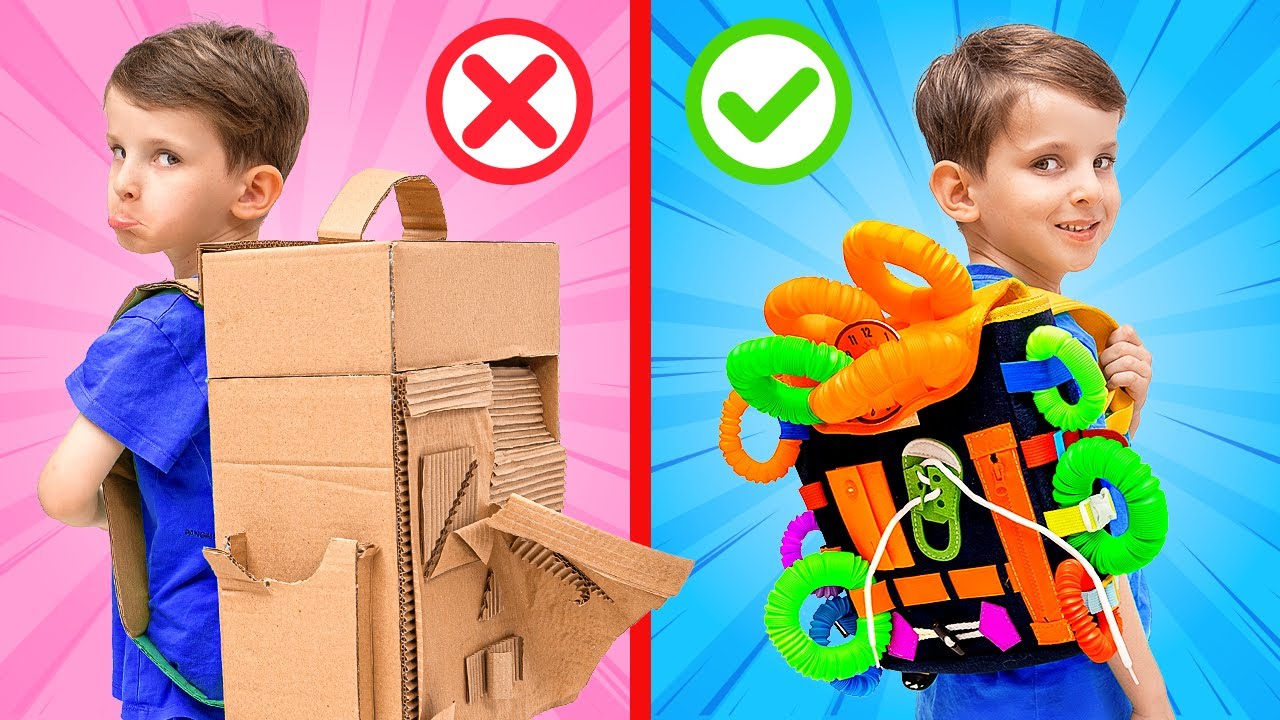 Matching backpacks for best friends - YouTube