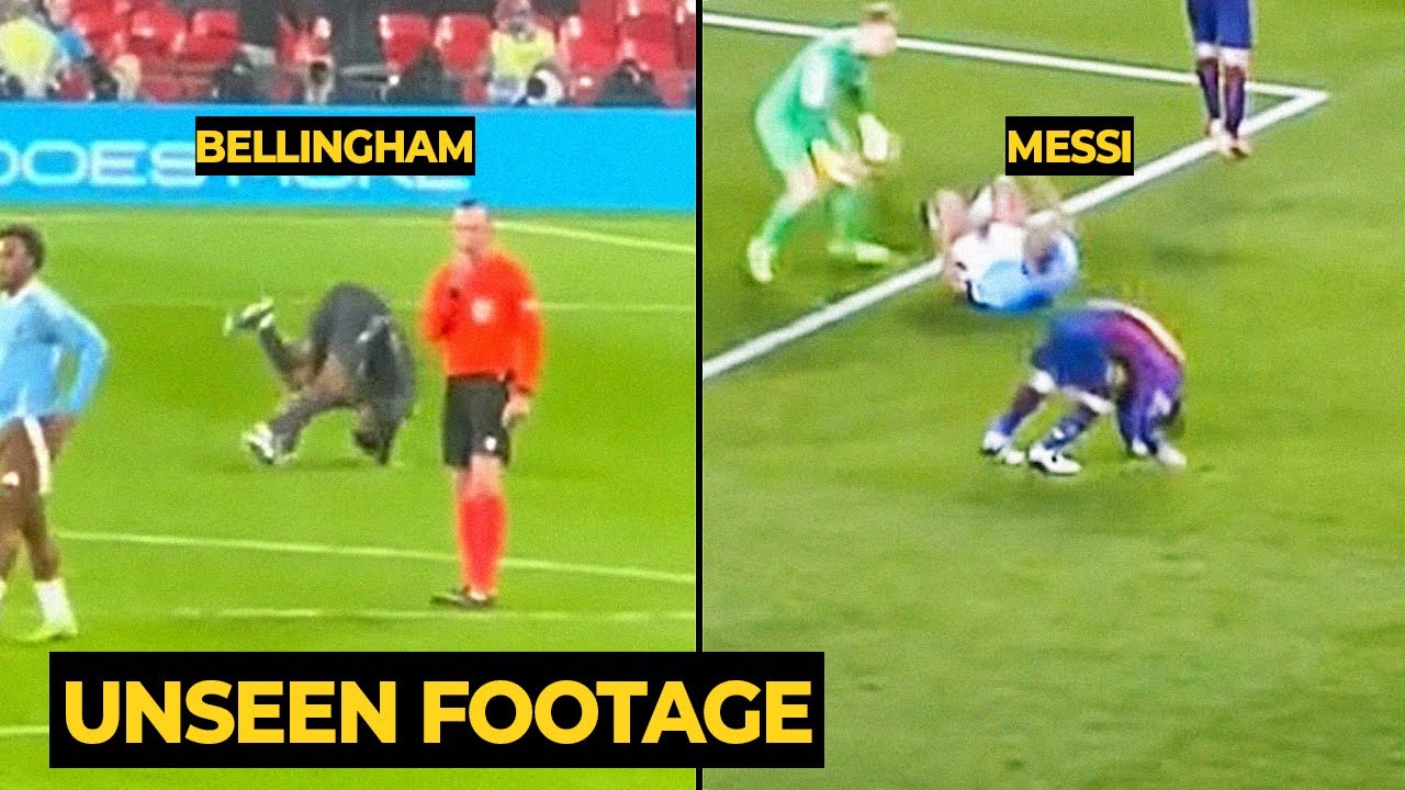 Funny moment Jude Bellingham recreated MESSI's forward roll at full ...