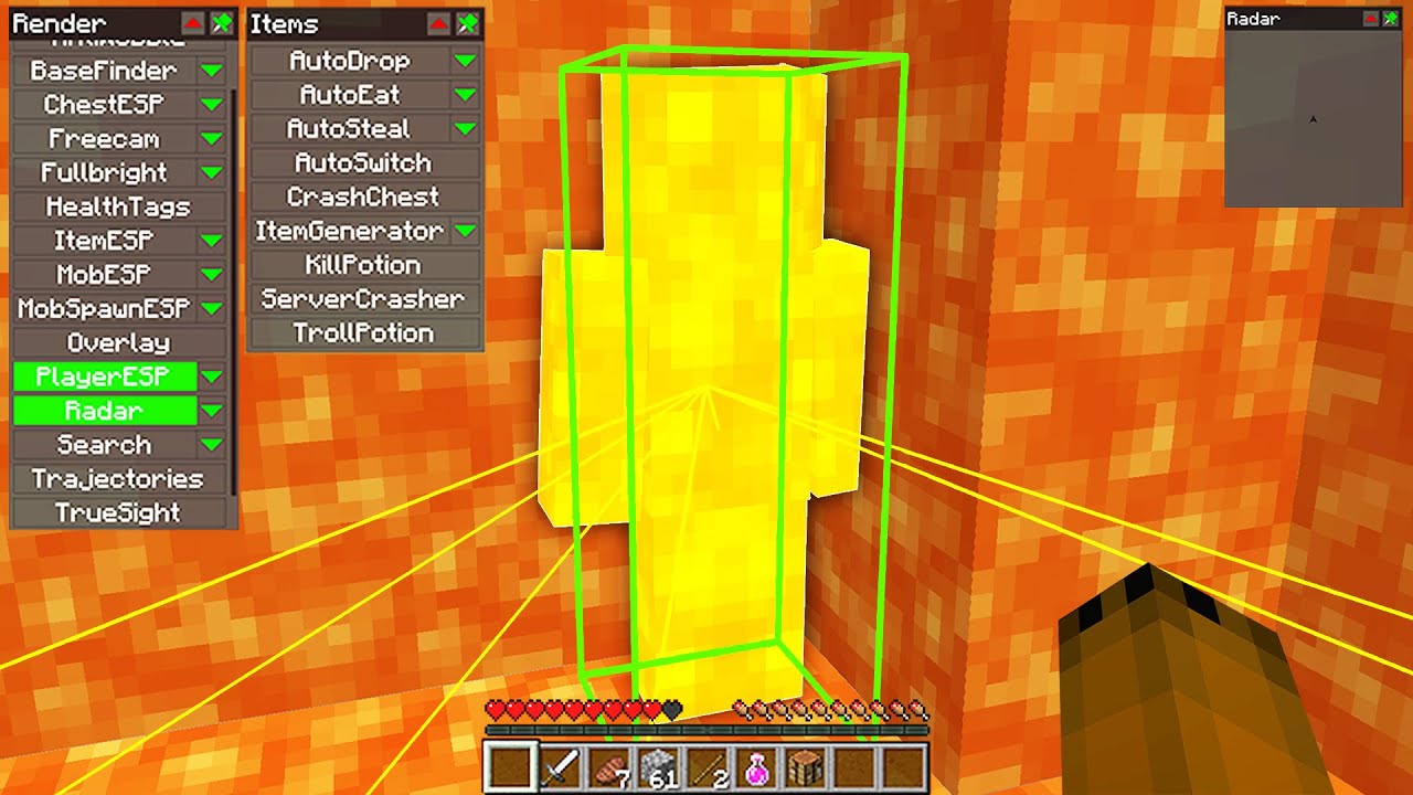 So I Cheated with PLAYER TRACERS in a minecraft competition… - YouTube