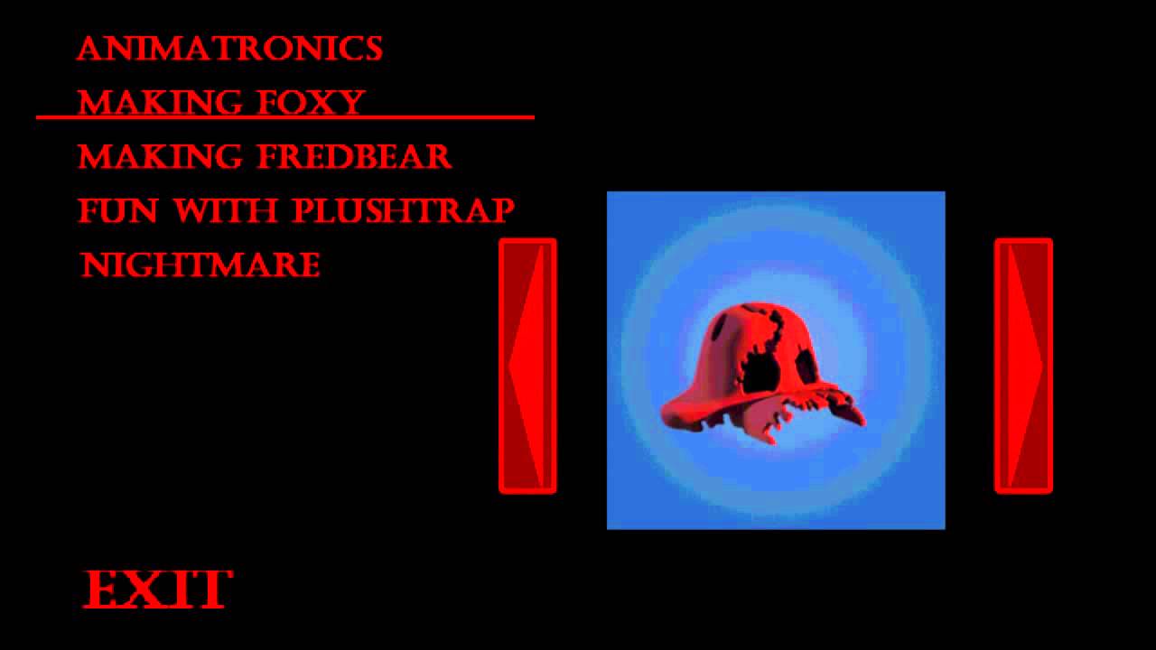 Showing off the fnaf 4 extras menu on mobile - YouTube