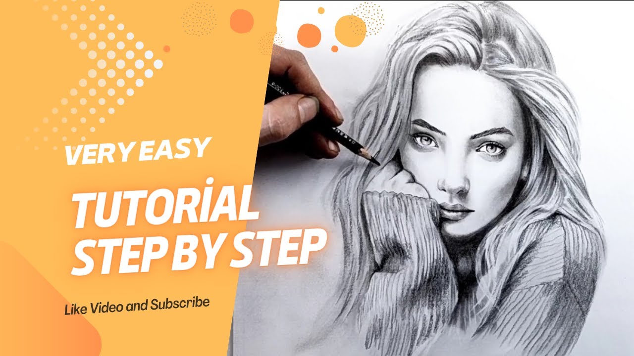 my pencil drawing process from start to finish🧐 - YouTube